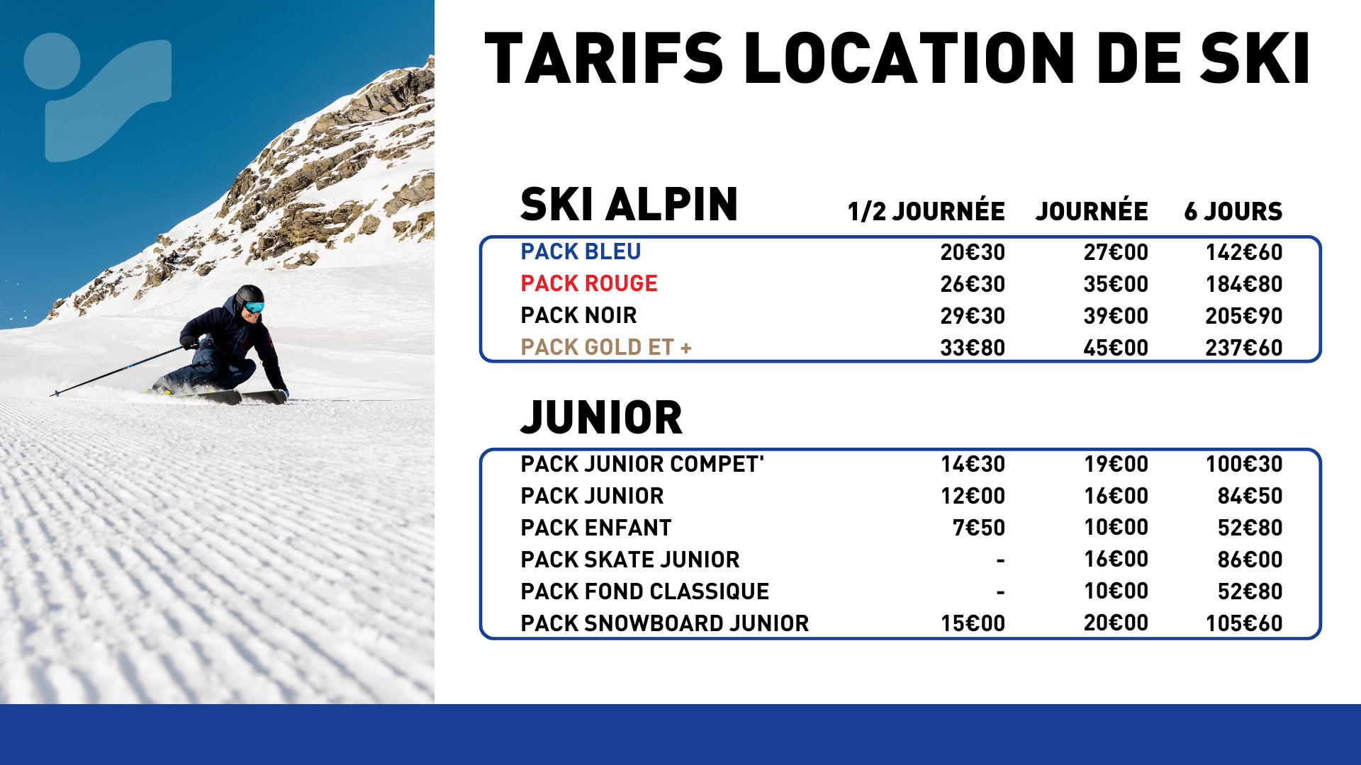 Location de Ski Embrun - Ski de rando, Alpin, de fond, Snowboard